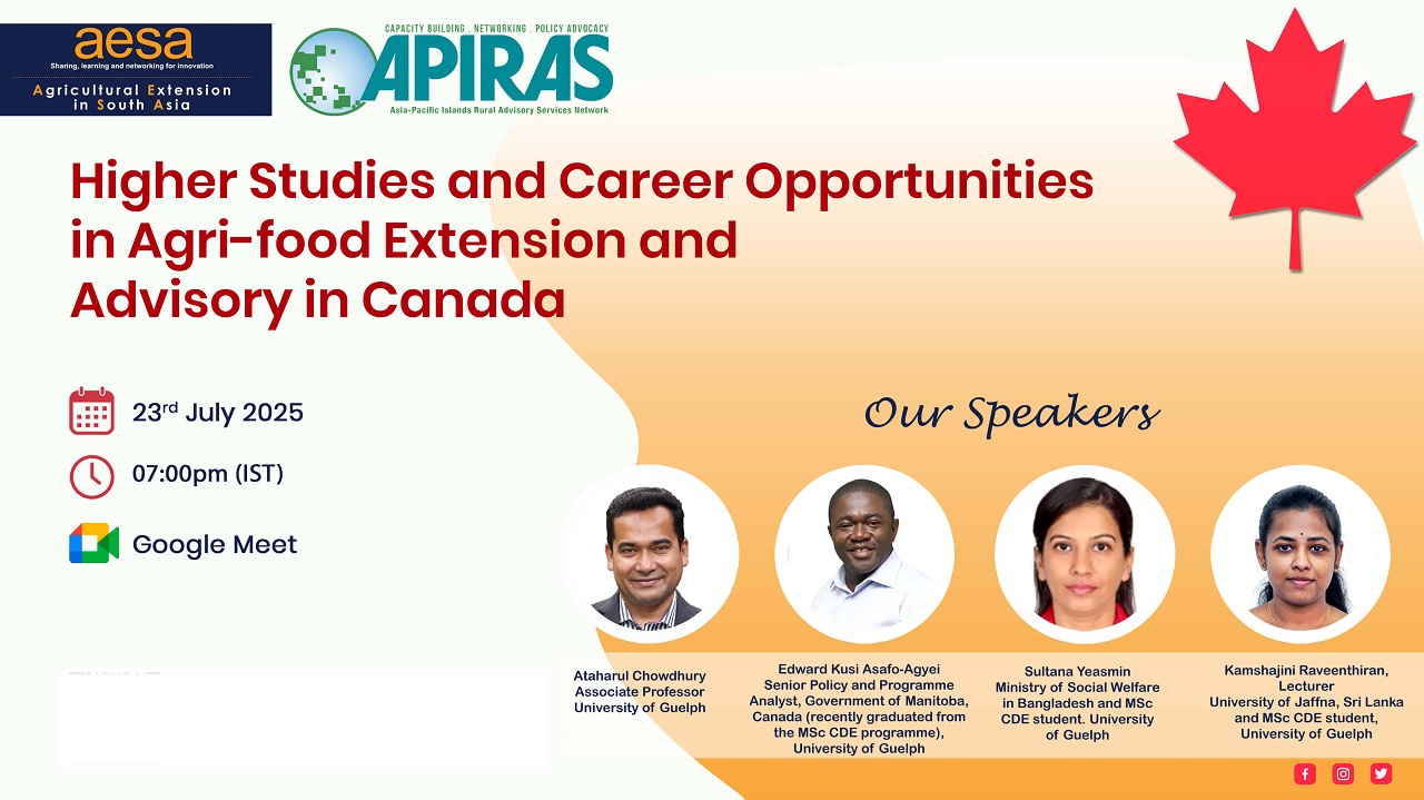 Unlocking Opportunities in Canadian Agri-food Extension| AESA